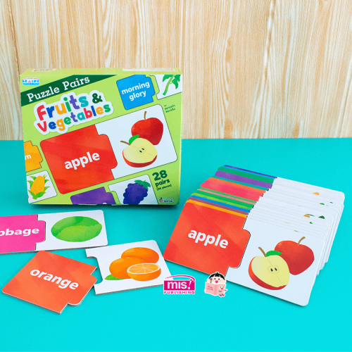 Puzzle Pairs Fruit & Vegetable