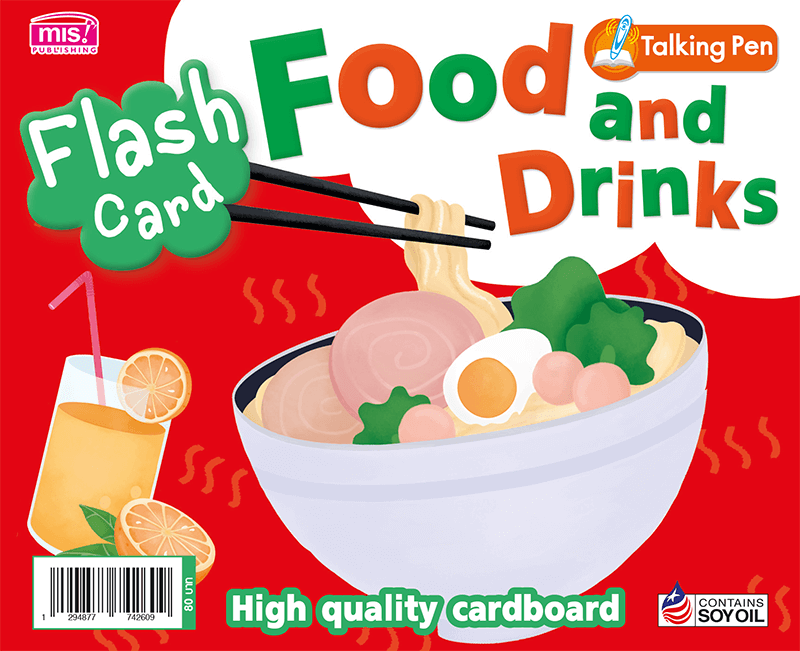 Flash Card - Food and Drinks (แฟลชการ์ด)