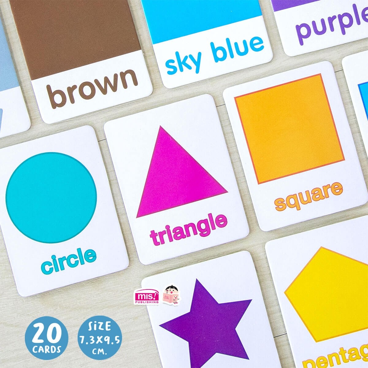 Flash Cards : Colors & Shapes