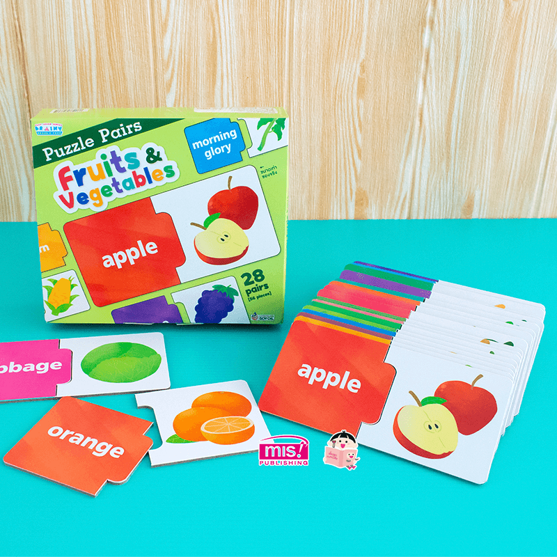 Puzzle Pairs Fruit & Vegetable