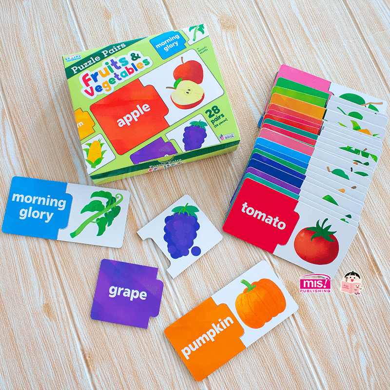 Puzzle Pairs Fruit & Vegetable