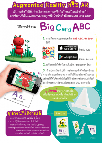 Big Card ABC แฟลชการ์ดขนาดใหญ่
