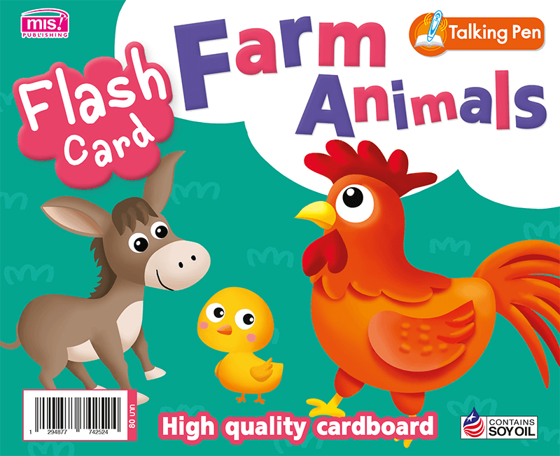 Flash Card - Farm Animals (แฟลชการ์ด)