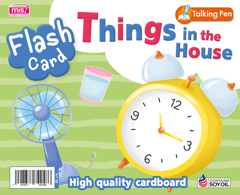 Flash Card - Things in the House (แฟลชการ์ด)