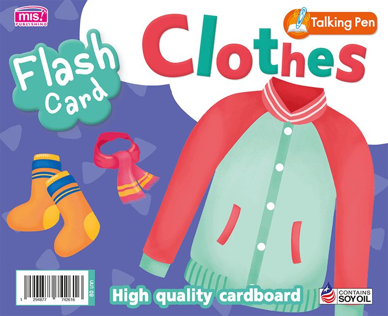 Flash Card - Clothes (แฟลชการ์ด)