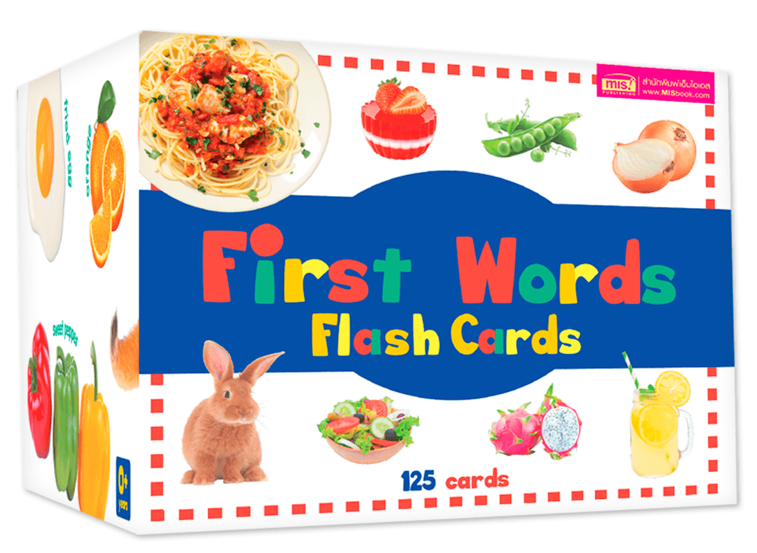 First Words Flash Cards การ์ดคำศัพท์ 5 หมวด (ใช้ร่วมกับ TalkingPen ได้)