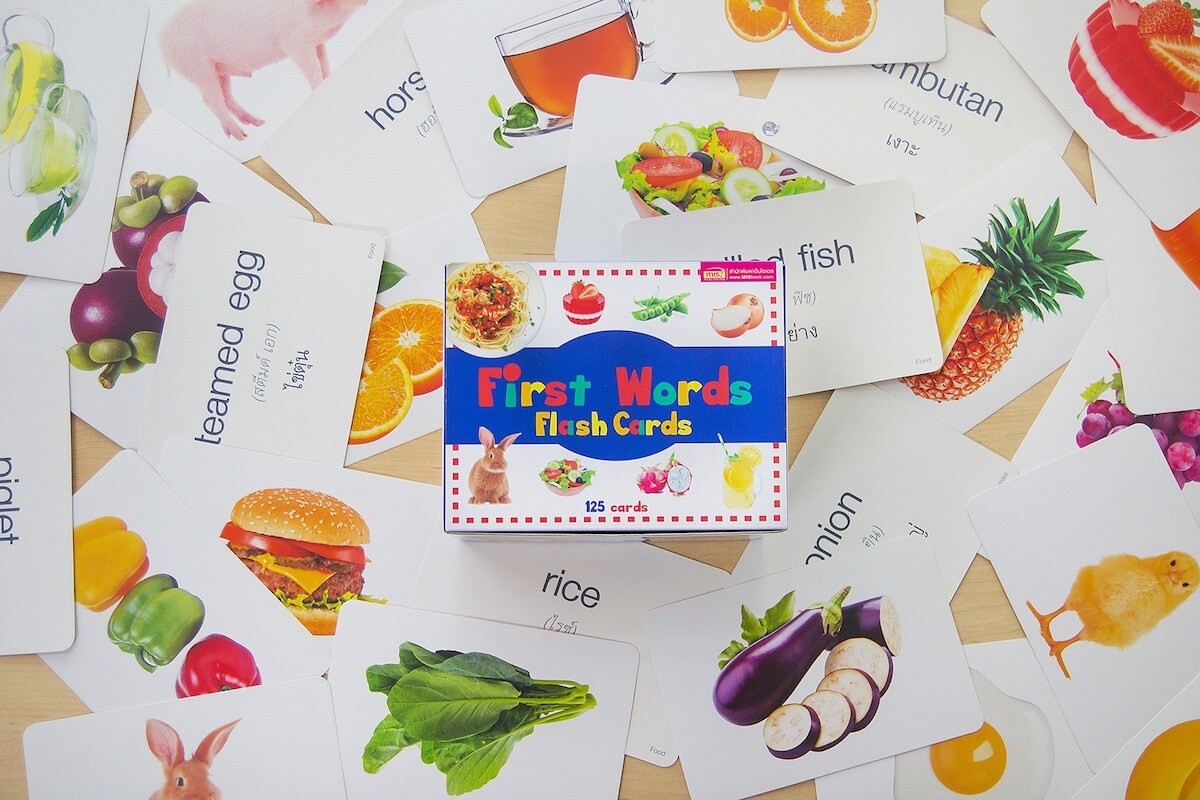 First Words Flash Cards การ์ดคำศัพท์ 5 หมวด (ใช้ร่วมกับ TalkingPen ได้)