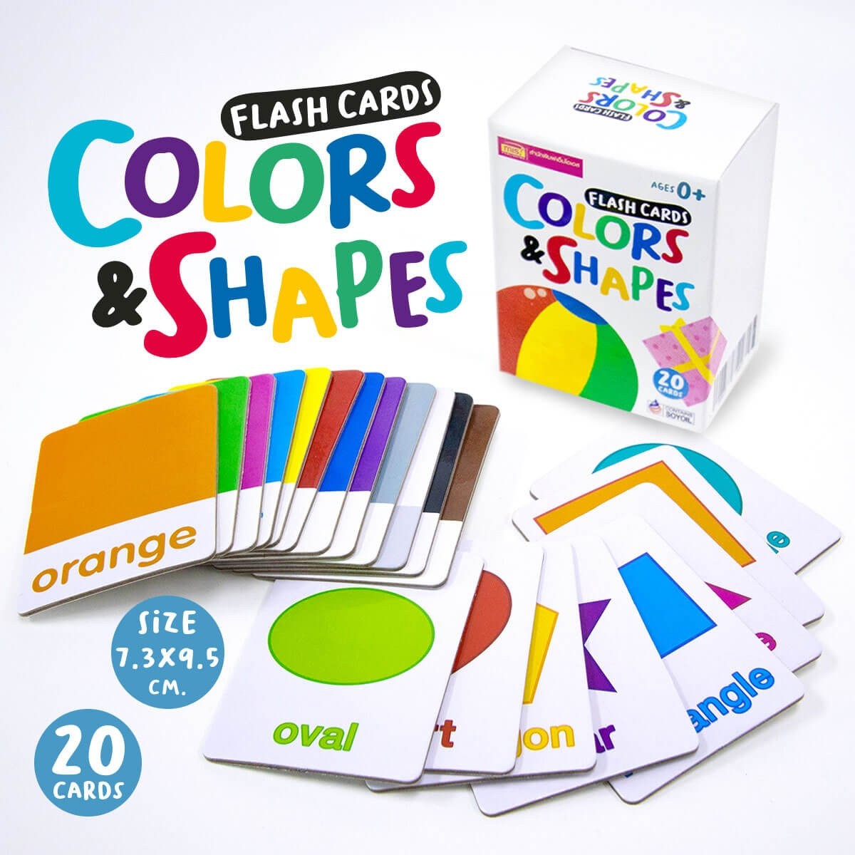 Flash Cards : Colors & Shapes