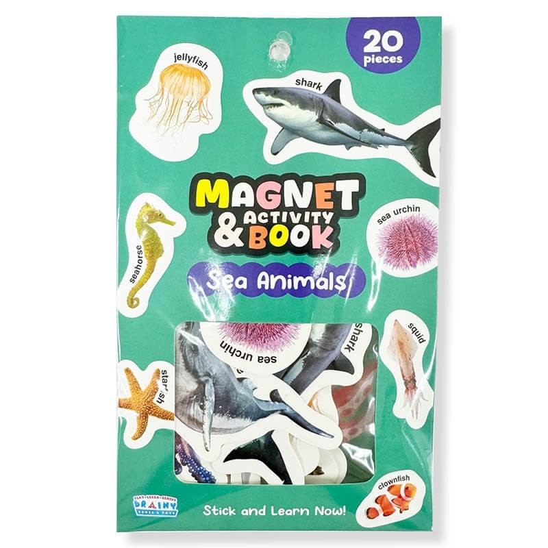 Magnet & Activity Book : Sea Animals